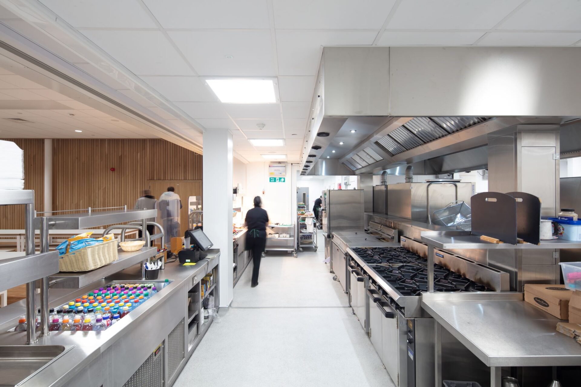 Suspended Ceiling Solution | Commercial Kitchen | Zentia